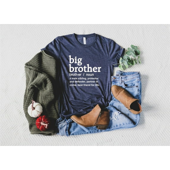 BIG BRO SHIRT, Pregnancy Announcement, Big Brother Announcement, Big ...