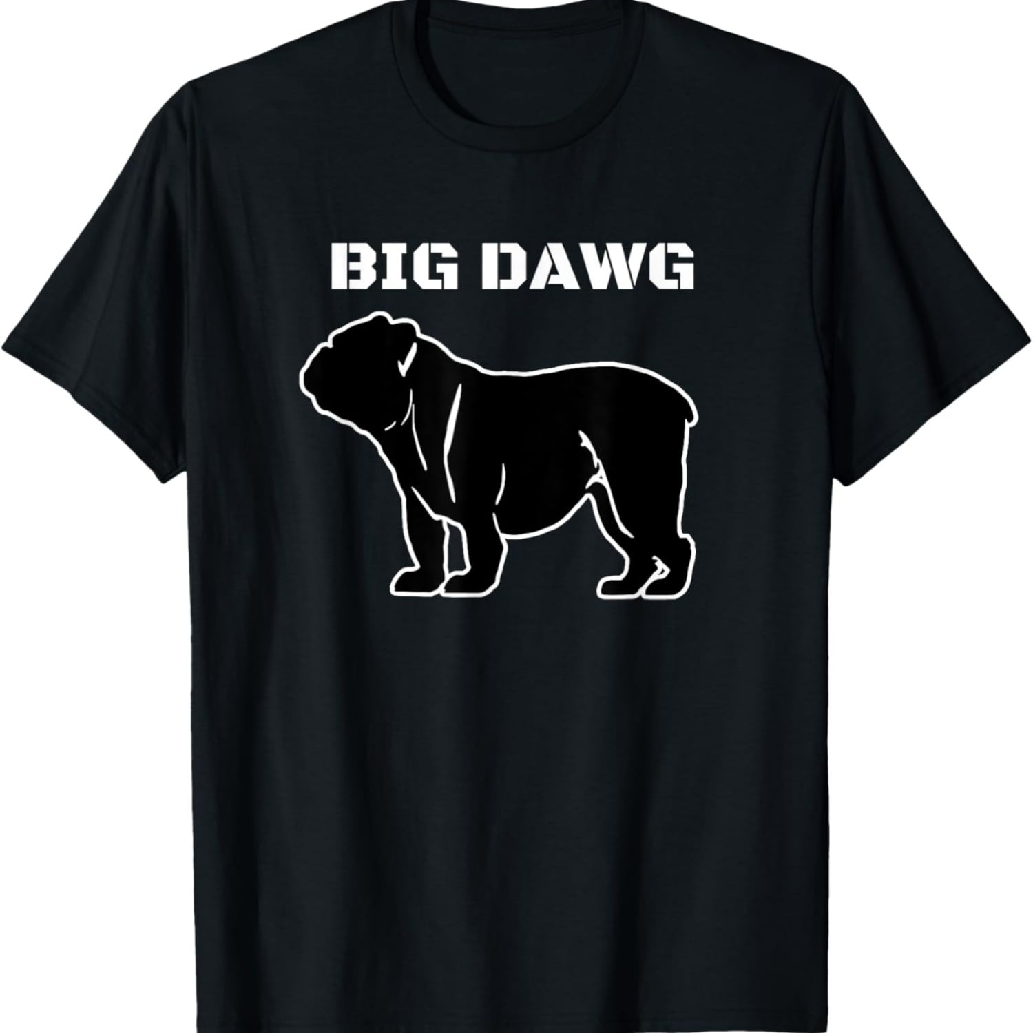 BIG DAWG T , featuring and English Bulldog T-shtir for - Walmart.com
