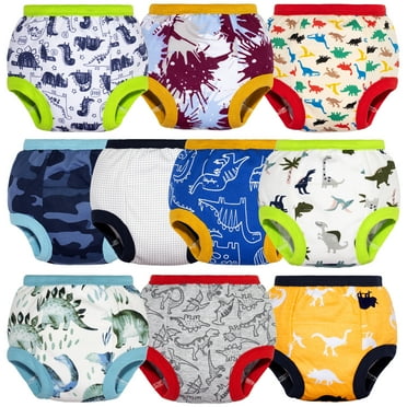 BIG ELEPHANT Baby Boys Potty Training Pants, Toddler Cotton Soft ...