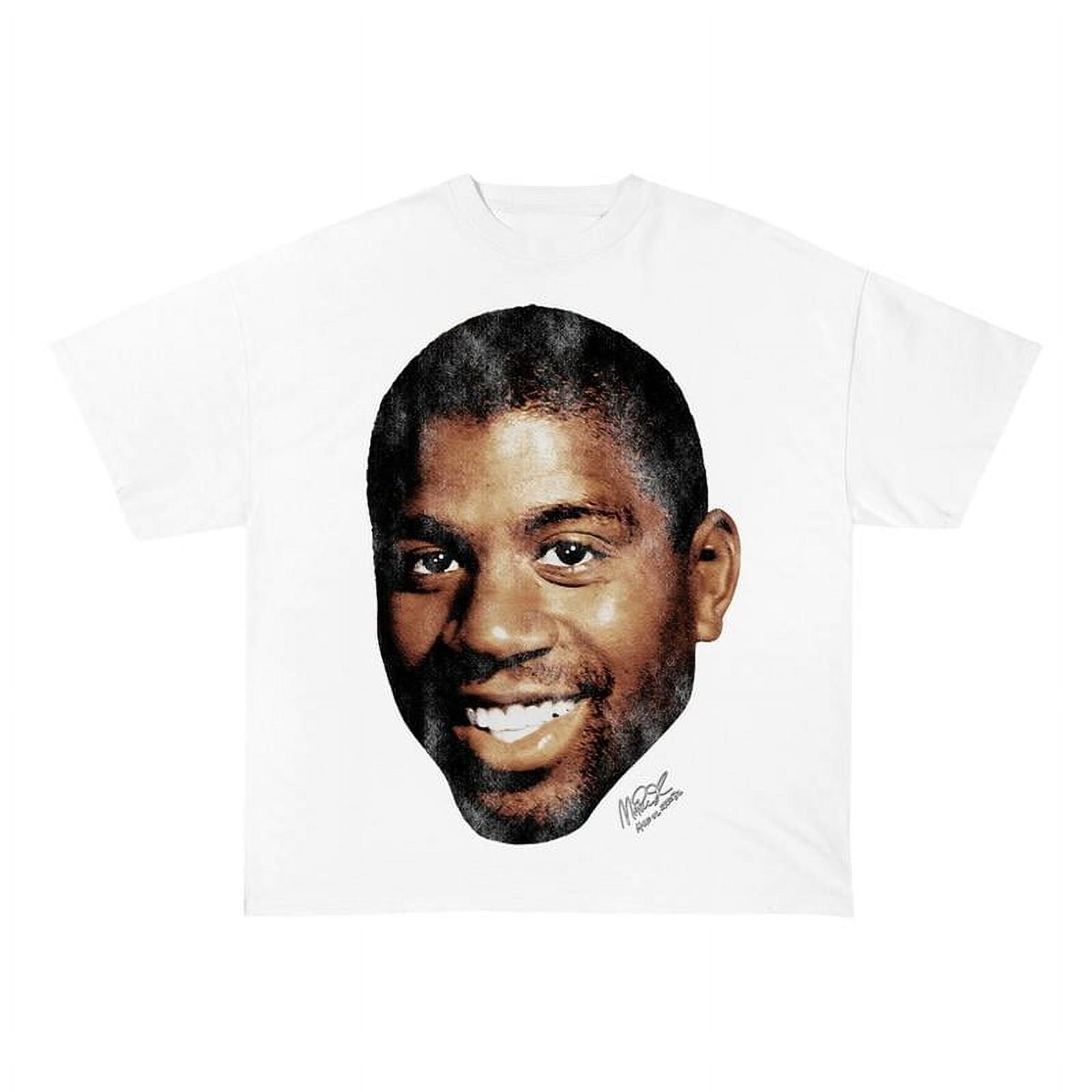Big Face Magic Johnson Sweat Oodie Unifort Tee T Shirt Color