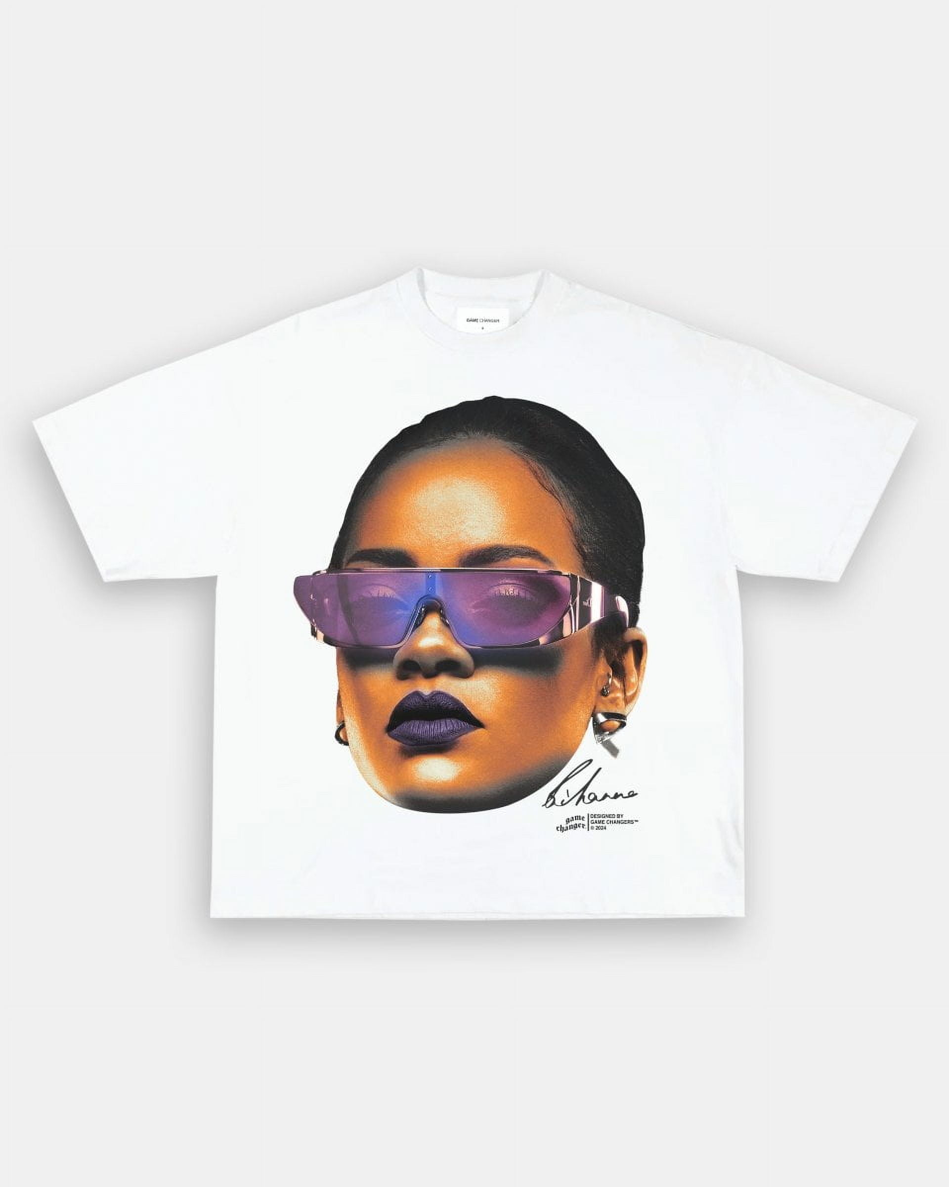 BIG FACE RIHANNA Shirt, music lover shirt, rap tee, rapper shirt, shirt ...