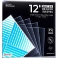 Big Fudge 12-Inch Vinyl Record Inner Sleeves 25 Pack – Heavyweight Acid ...