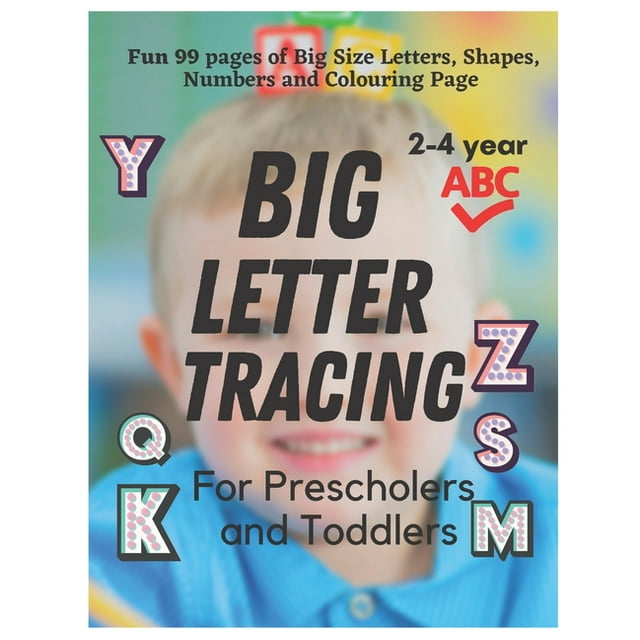 BIG Letter Tracing for Preschoolers and Toddlers ages 2-4 : Homeschool ...