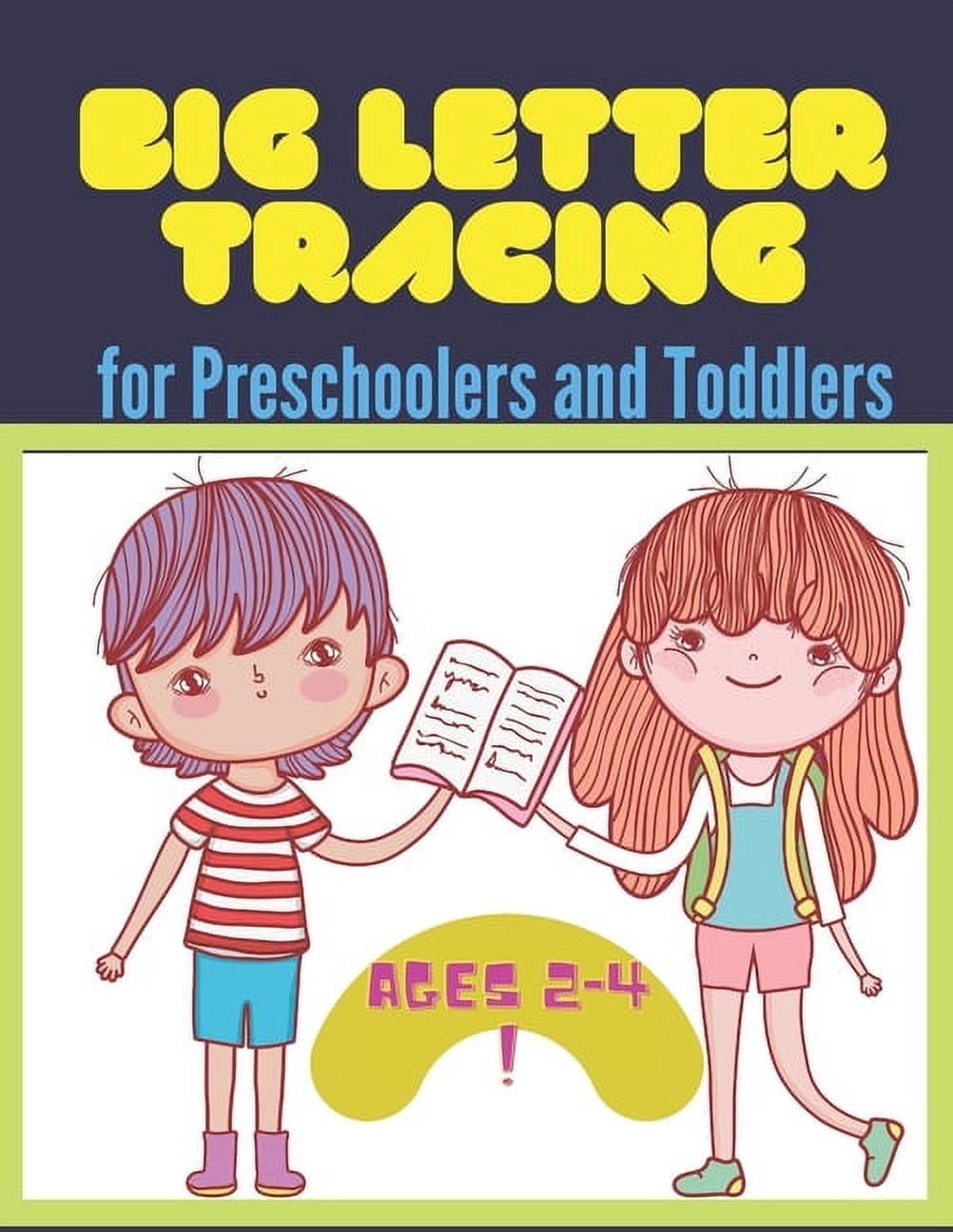 BIG Letter Tracing for Preschoolers and Toddlers ages 2-4: Homeschool ...