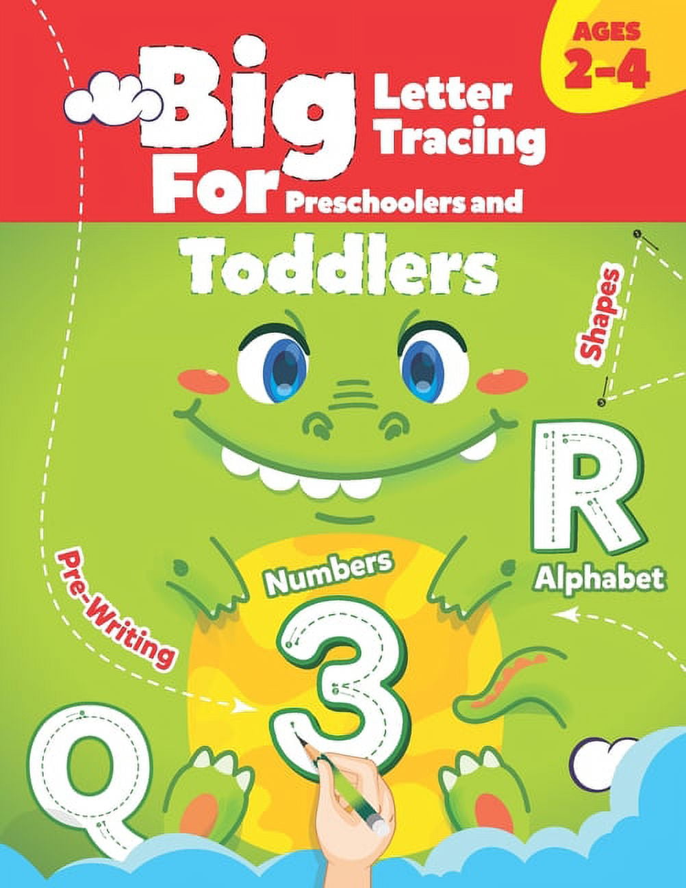 BIG Letter Tracing for Preschoolers and Toddlers ages 2-4: : Shapes ...
