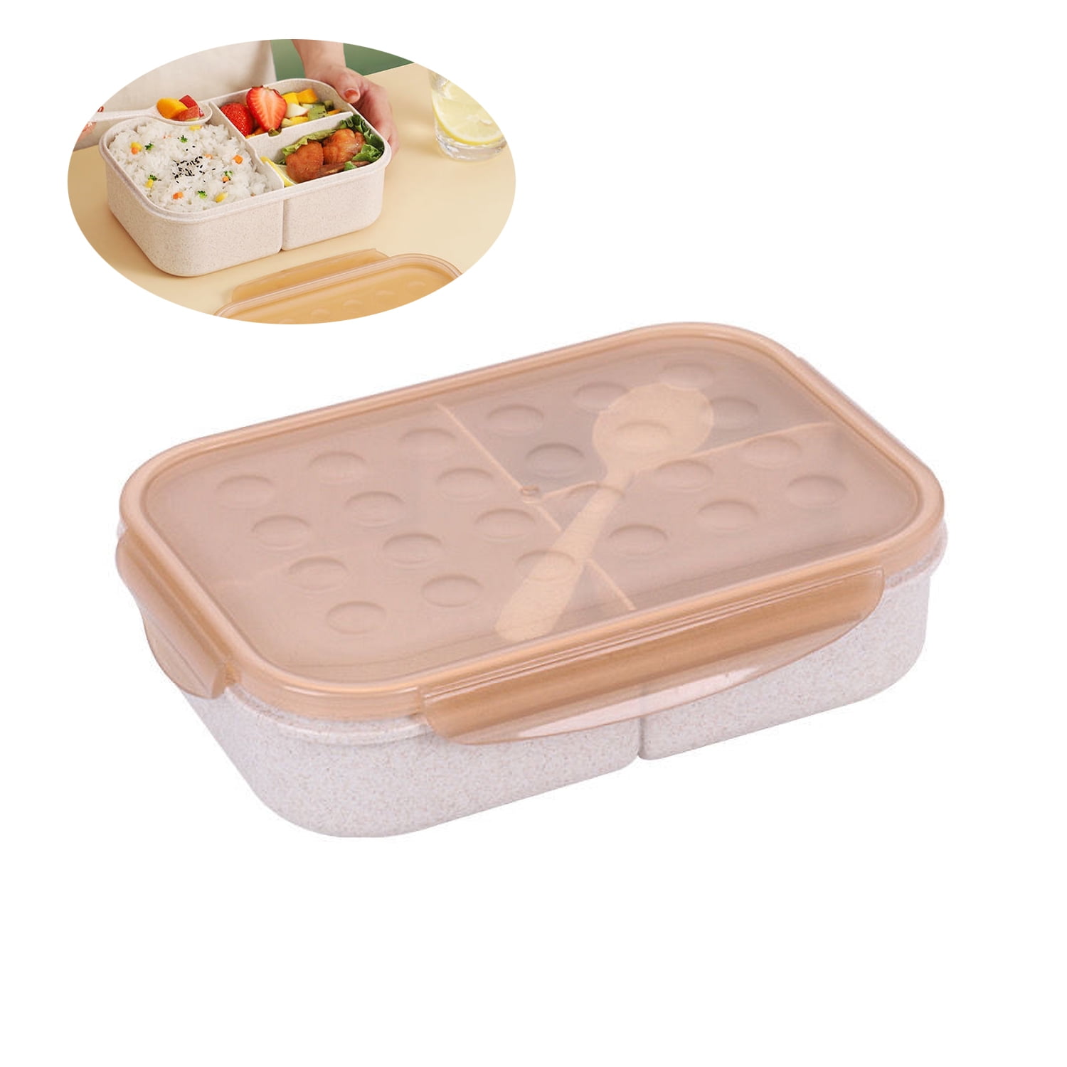 BIG Lunch Box,Bento Box Adults,Lunch Containers for Adults,Salad ...