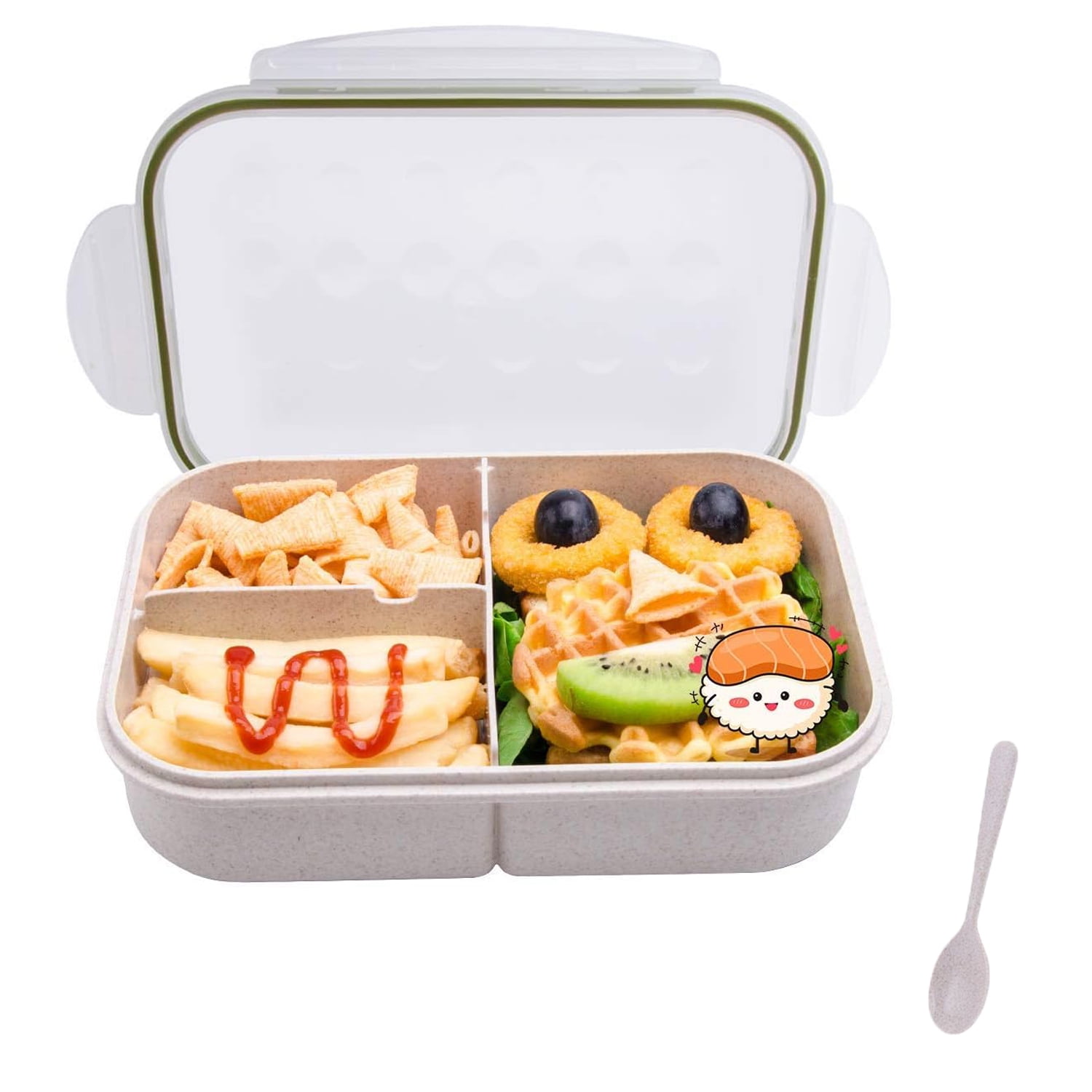 BIG Lunch Box,Bento Box Adults,Lunch Containers for Adults,Salad ...