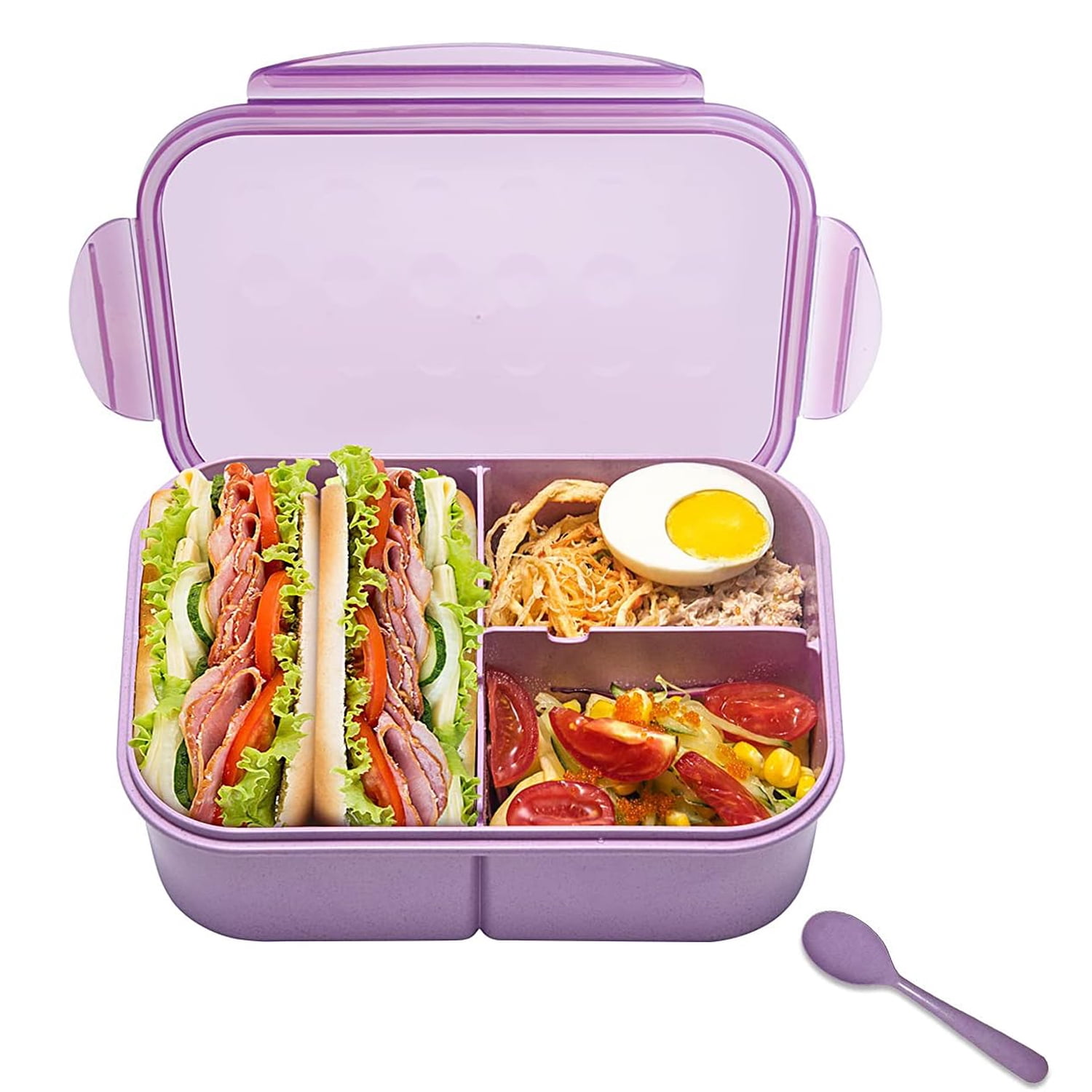 BIG Lunch Box,Bento Box Adults,Lunch Containers for Adults,Salad ...