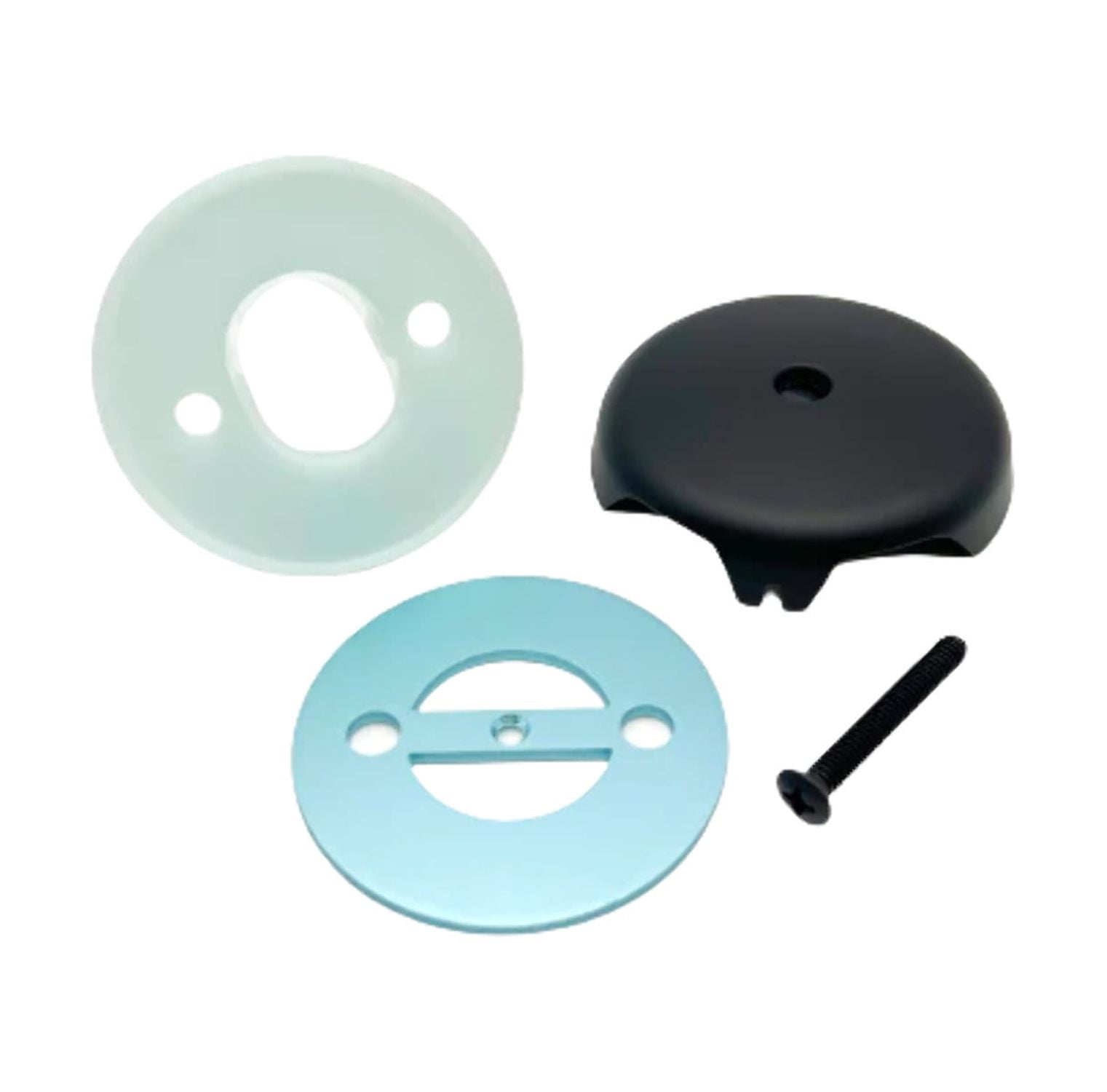 BIG Overflow Gasket and Overflow Cover Kit for Stopping Tub Leaks ...