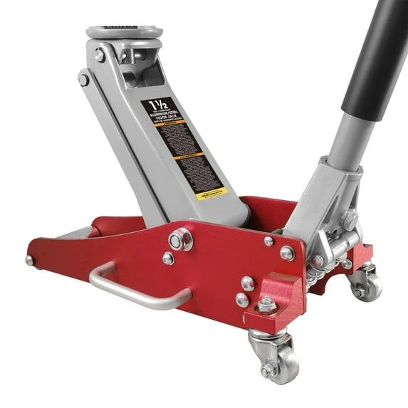BIG RED 1.5 Ton Racing Floor Jack Hydraulic Low Profile Aluminum and ...