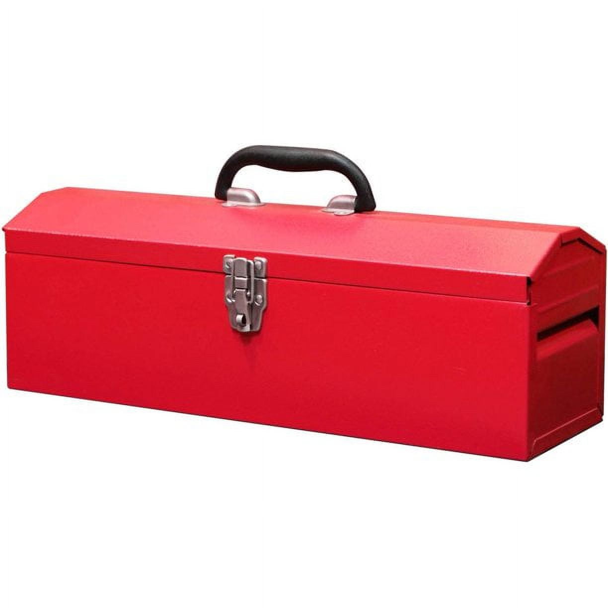 BIG RED 19" Hip Roof Style Portable Steel Tool Box for Storage ...
