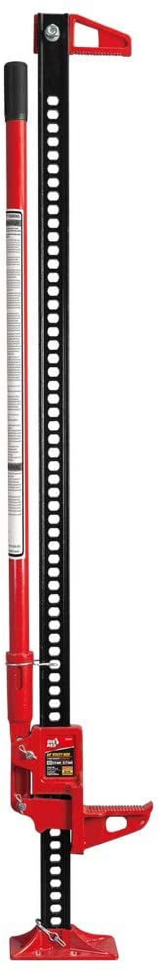 BIG RED 3 Ton 60" Ratcheting off Road Utility Farm Jack for Car, Red ...