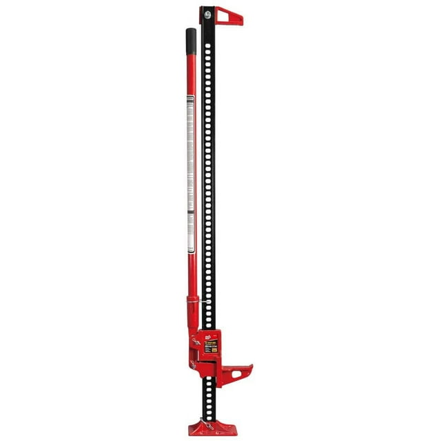BIG RED 3 Ton 60" Ratcheting off Road Utility Farm Jack for Car, Red ...
