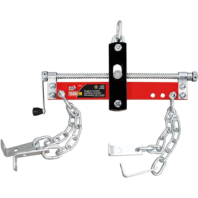 BIG RED 3/4 Ton Engine Leveler, Adjustable Handle, Ideal for Car Jobs ...