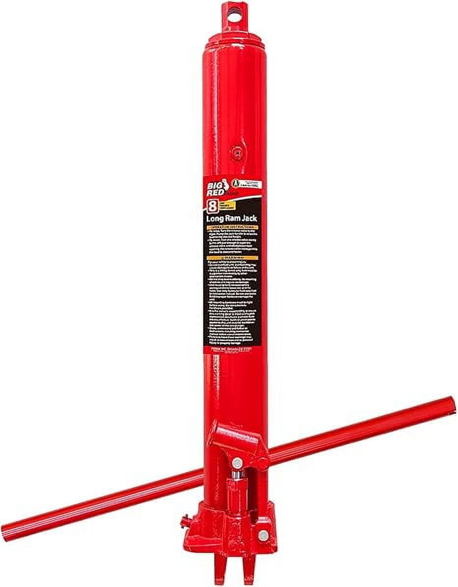 BIG RED T30806 Torin Hydraulic Long Ram Jack with Single Piston Pump ...