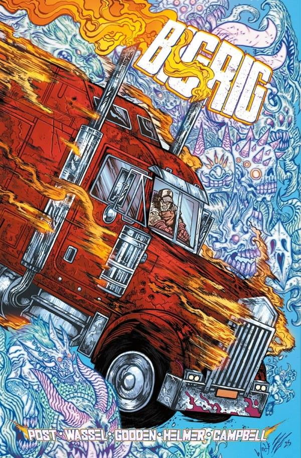 BIG RIG #1 CVR B Maria Wolf Bundle Box Variant Vault Comics Comic Book ...