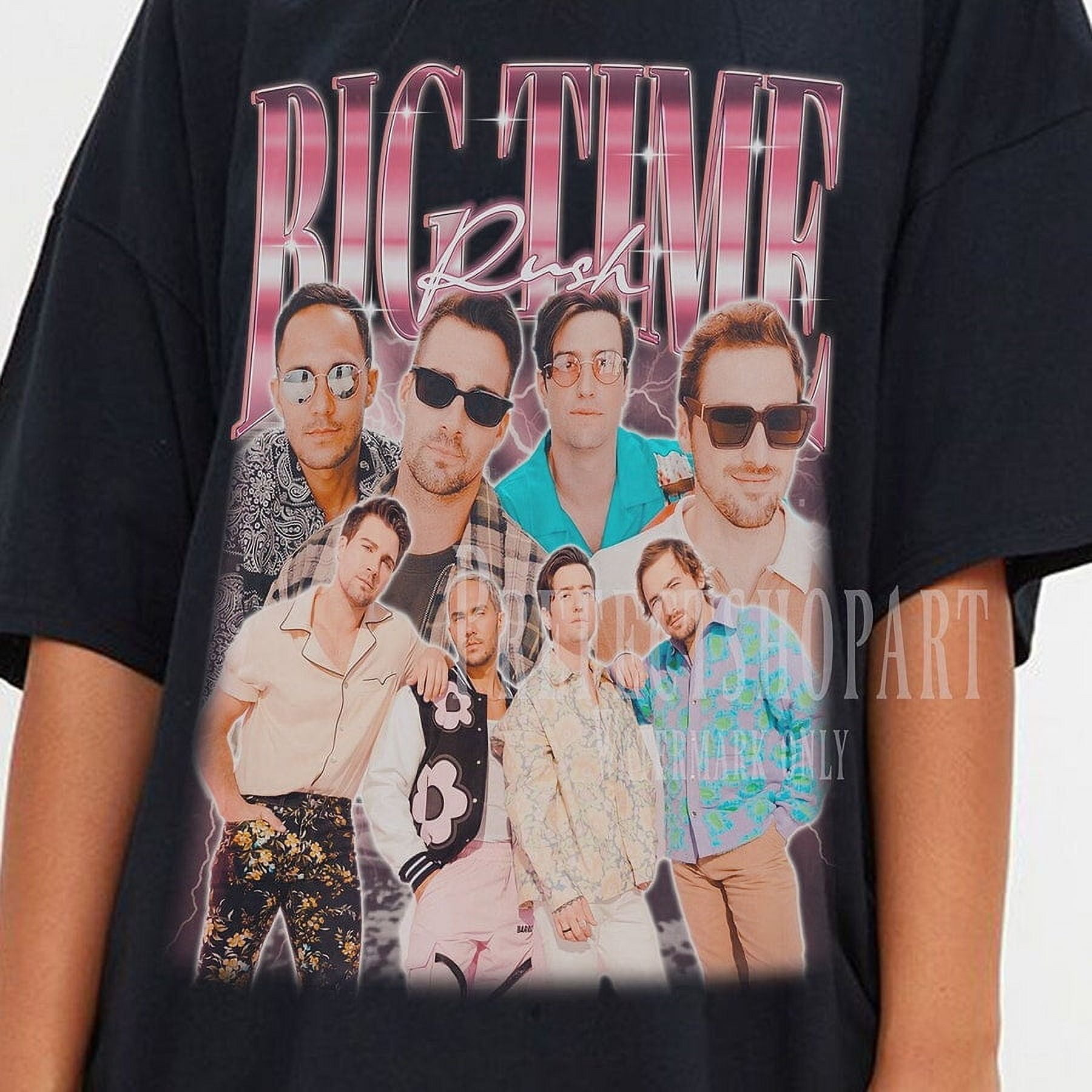BIG TIME RUSH Vintage Shirt, Big Time Rush Homage Tshirt, Big Time Rush ...