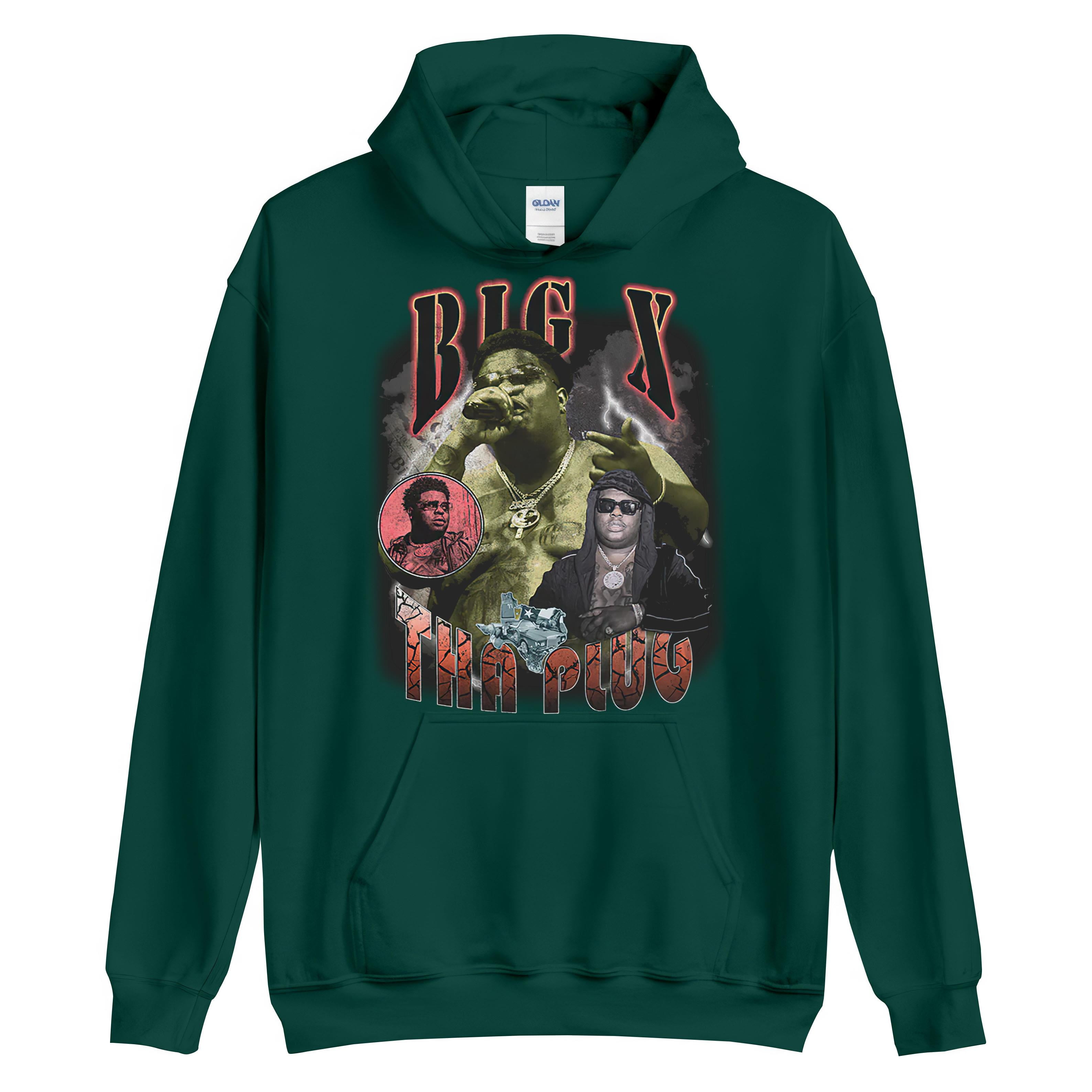 BIG X THA plug texas rap t shirt heavy weight merch bigxthaplug-TH28379 ...