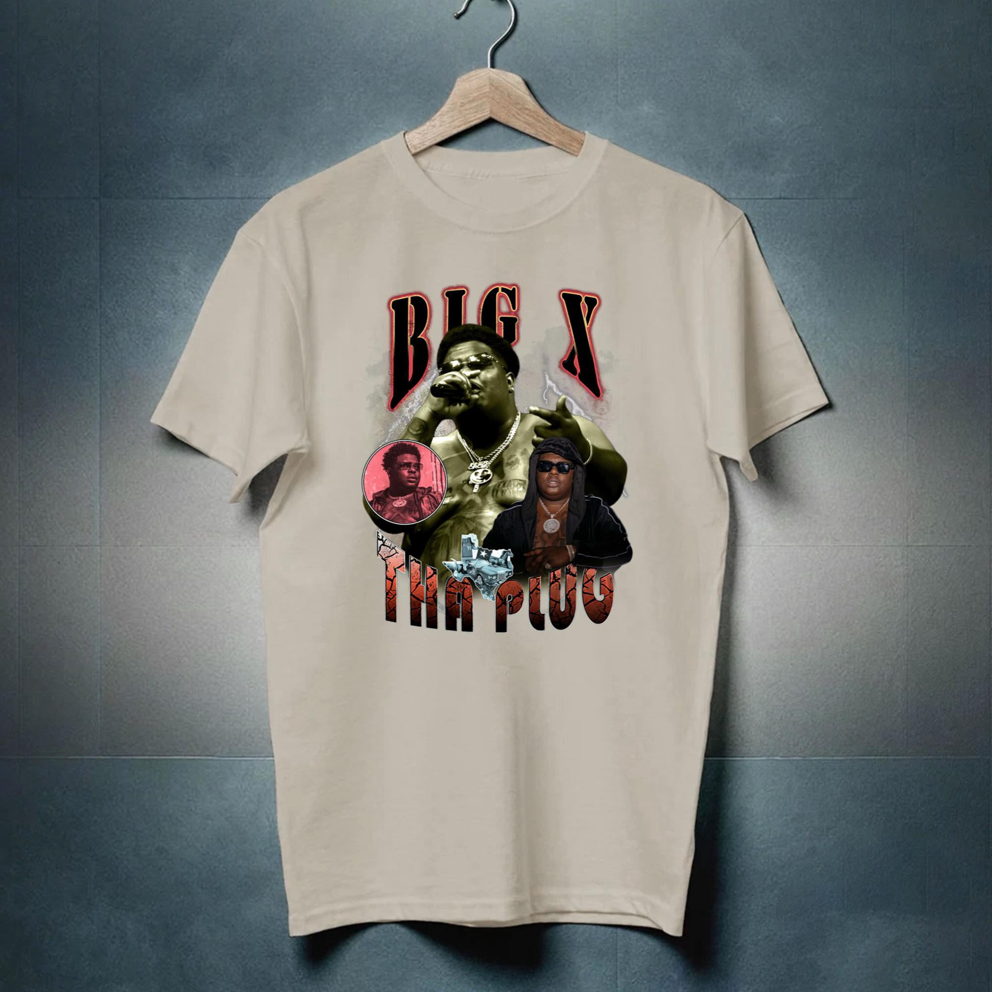 BIG X THA plug texas rap t shirt heavy weight merch bigxthaplug-TH29263 ...