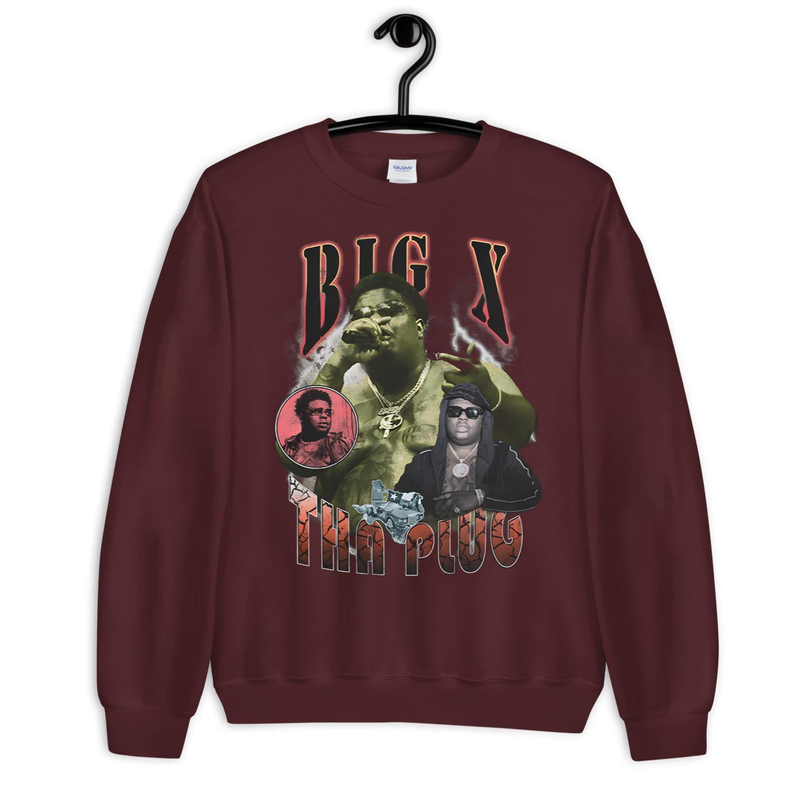 BIG X THA plug texas rap t shirt heavy weight merch bigxthaplug-TH52443 - Walmart.com