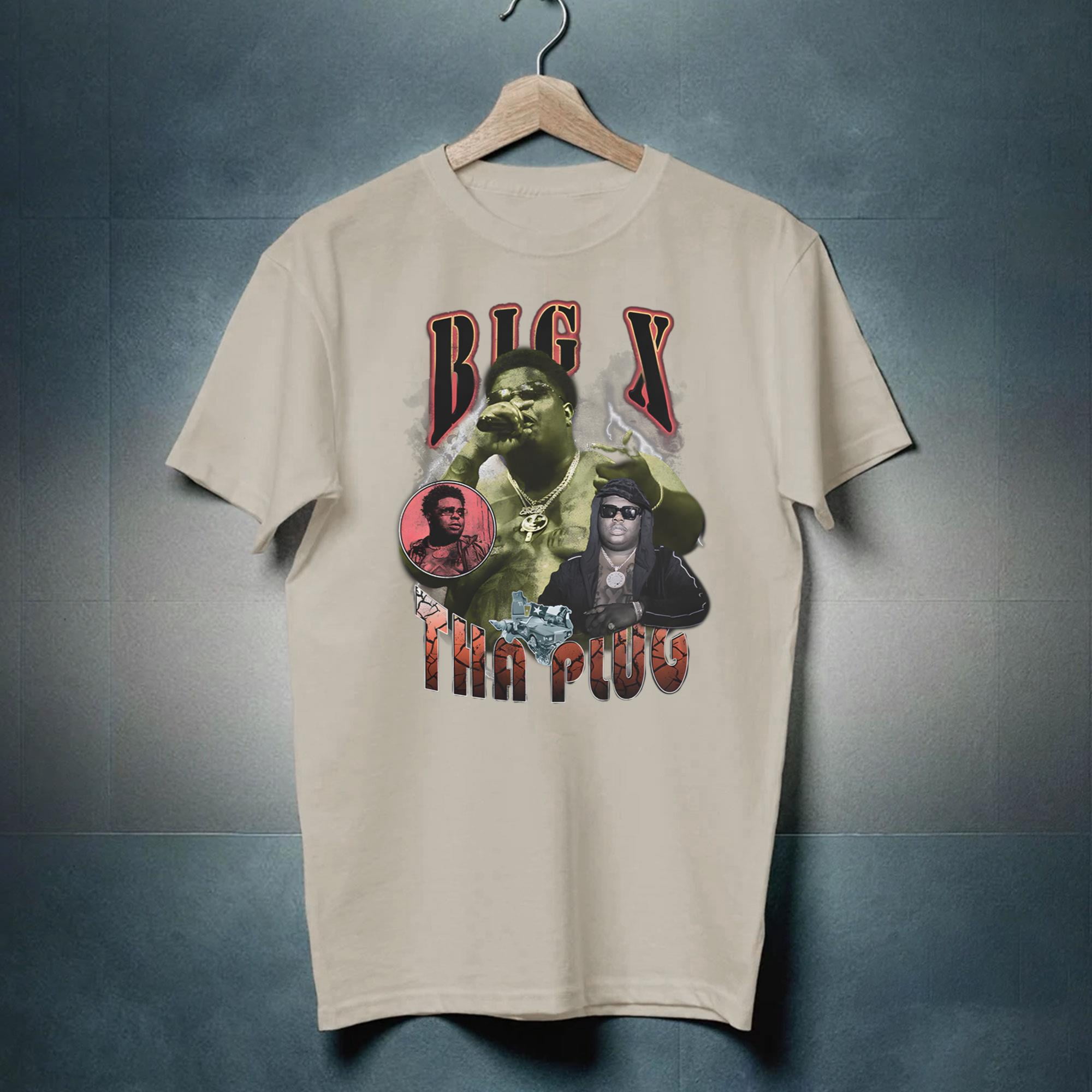 BIG X THA plug texas rap t shirt heavy weight merch bigxthaplug-TH52443 ...