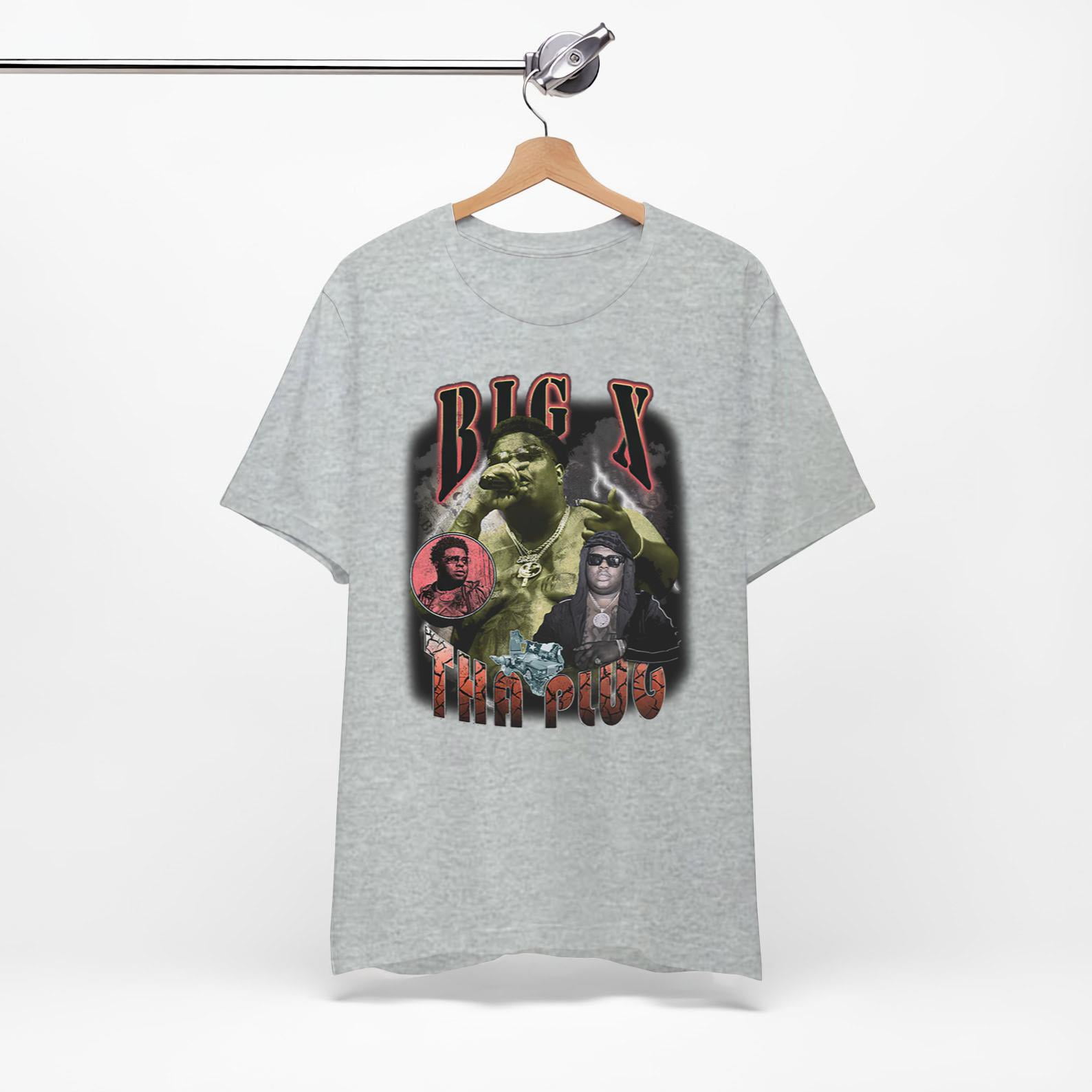 BIG X THA plug texas rap t shirt heavy weight merch bigxthaplug, unisex ...