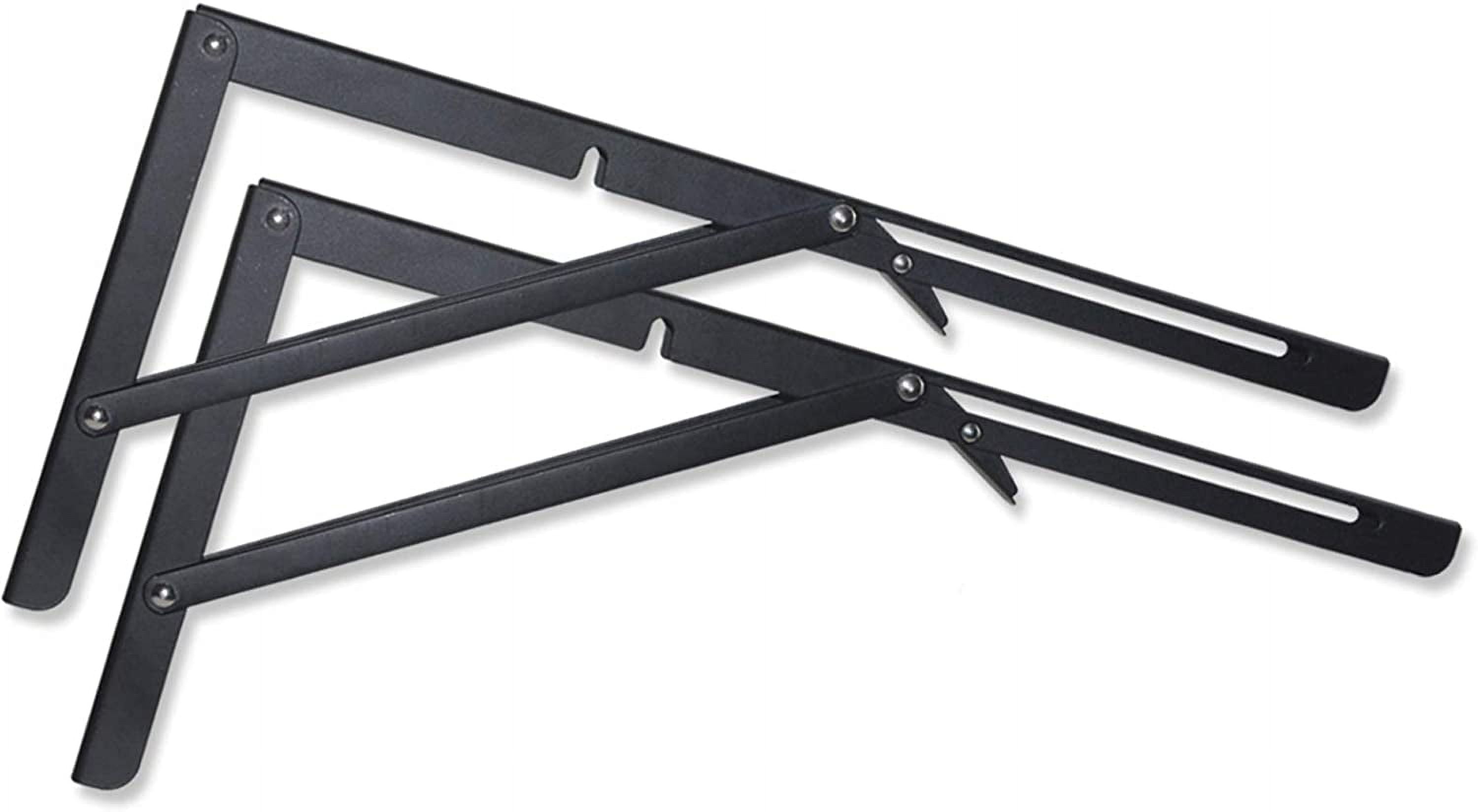 "BIGLUFU 20"" Folding Shelf Brackets, Heavy Duty Stainless Steel, 330lb ...