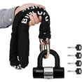 BIGLUFU Motorcycle Chain Lock - 3ft, Cut Proof, Heavy Duty with 4 Keys ...