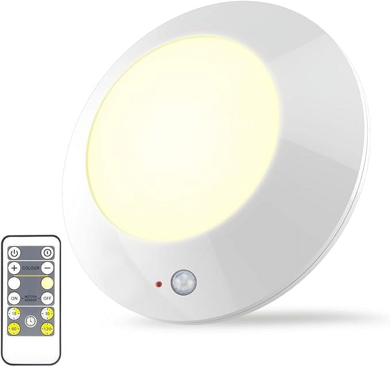 BIGMONAT Battery Operated Shower Light with Motion Sensor Wireless ...