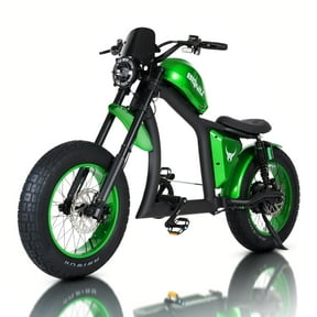 Macfox X2 Throttle Motorized Electric Bike with High-Power Brushless ...