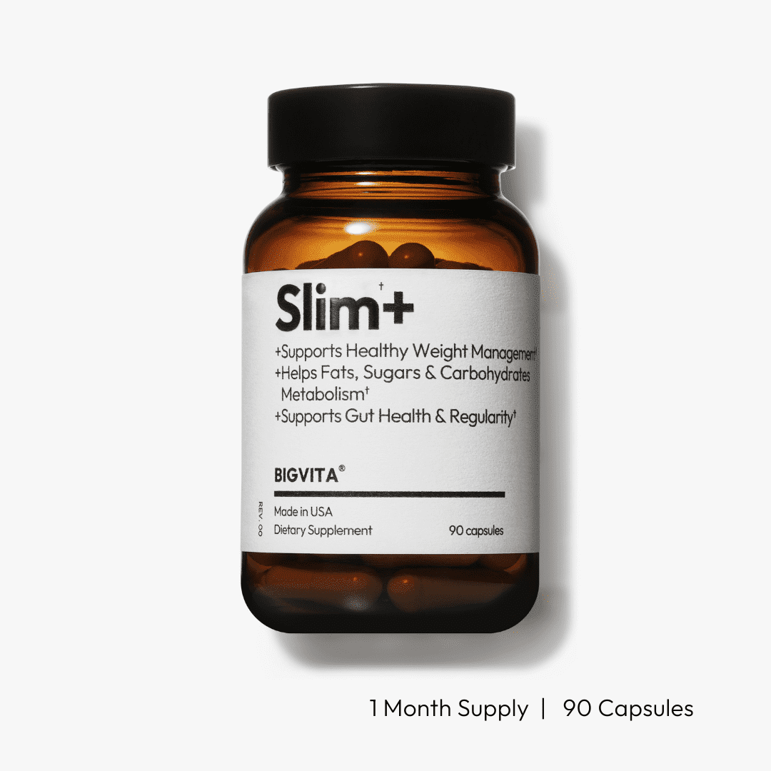 BIGVITA Slim+ | Supports Healthy Metabolism, Gut Health - Vegan ...