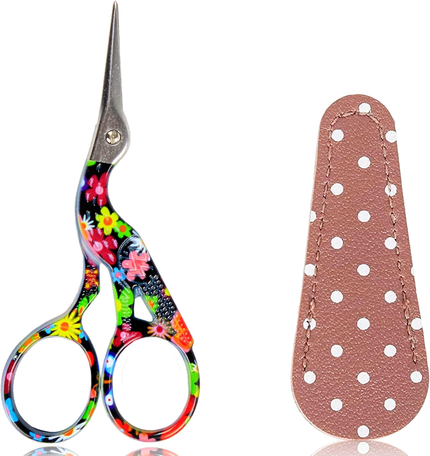 BIHRTC 4.5Inch Embroidery Scissors Sharp Tip Stainless Steel Little ...