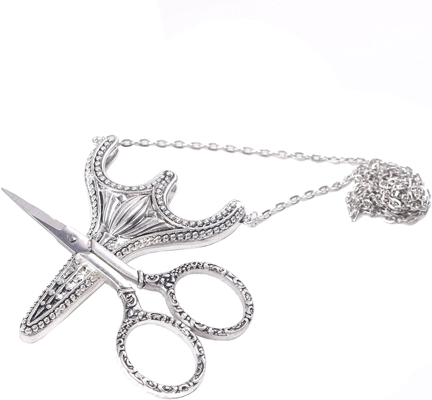 BIHRTC Stainless Steel Sharp Tip Sewing Snips Thread Cutter Safety ...