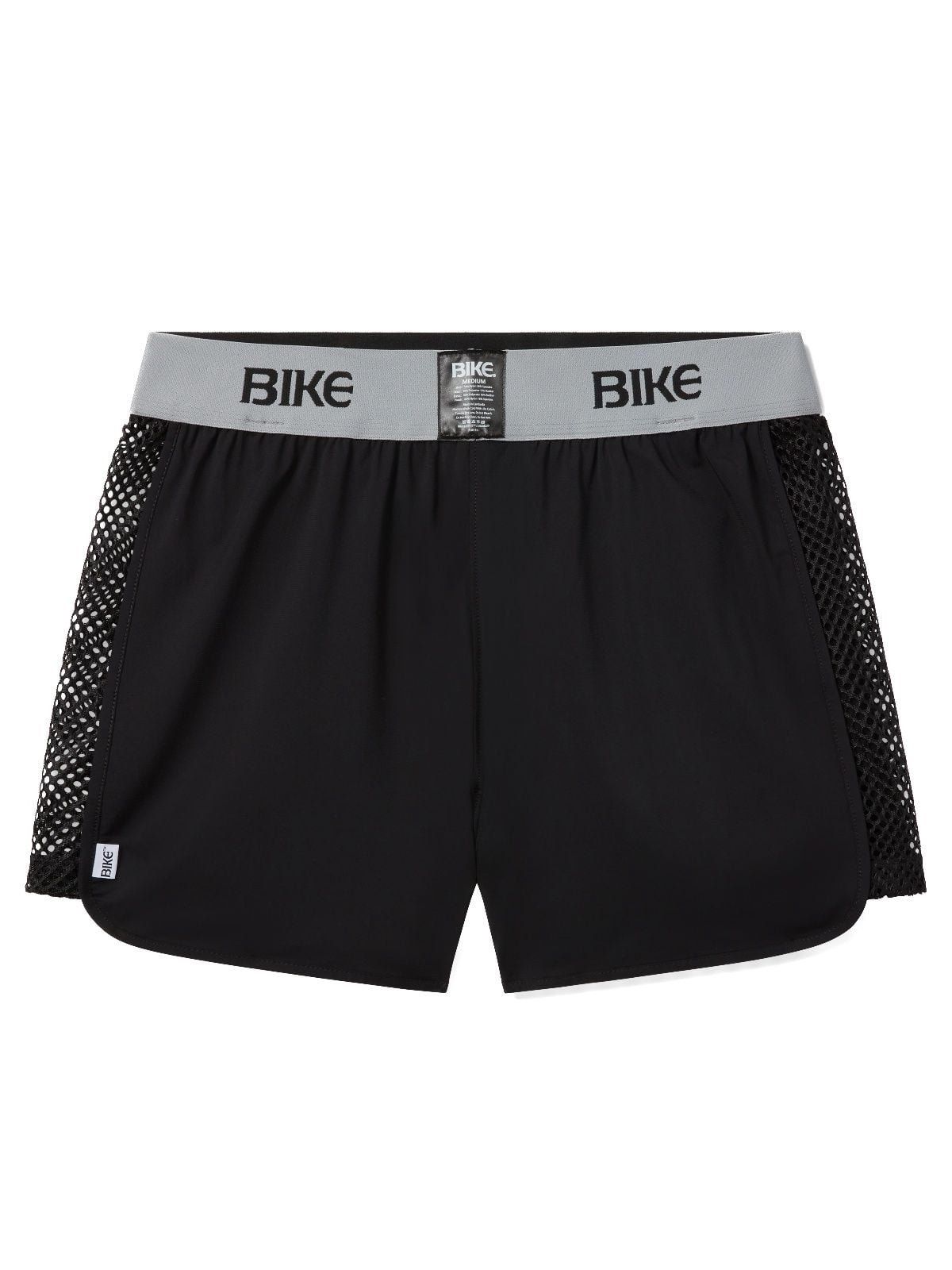 BIKE Athletic Style BAM225 Peek-a-boo Jock Short Color Black Size L ...