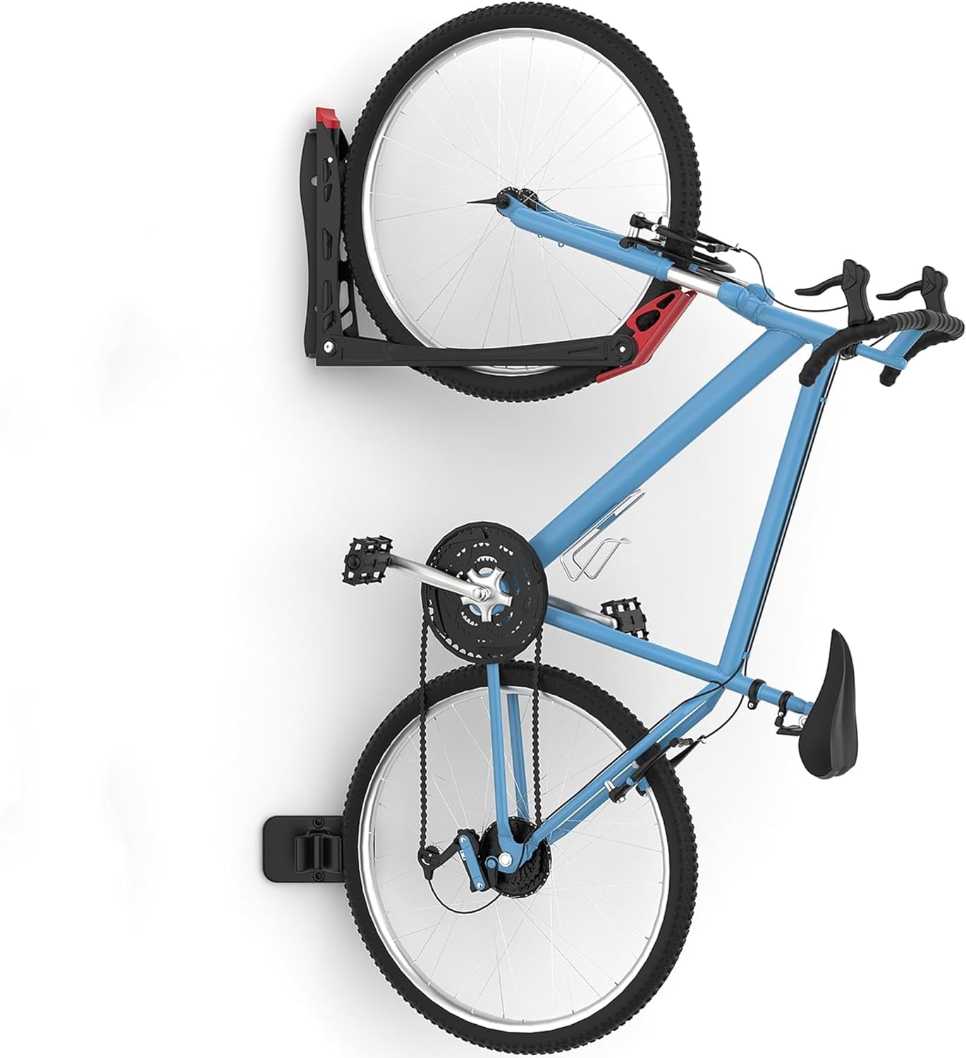 BIKEPAL No Lifting Wall Mounted Swivel Bike Rack, Bike Wall Hangers for ...