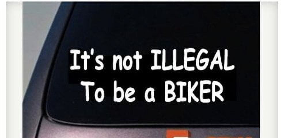 BIKER STICKER DECAL MOTORCYCLE CHAPS HOGS BIKE GANG LEATHER 6" *C701 ...