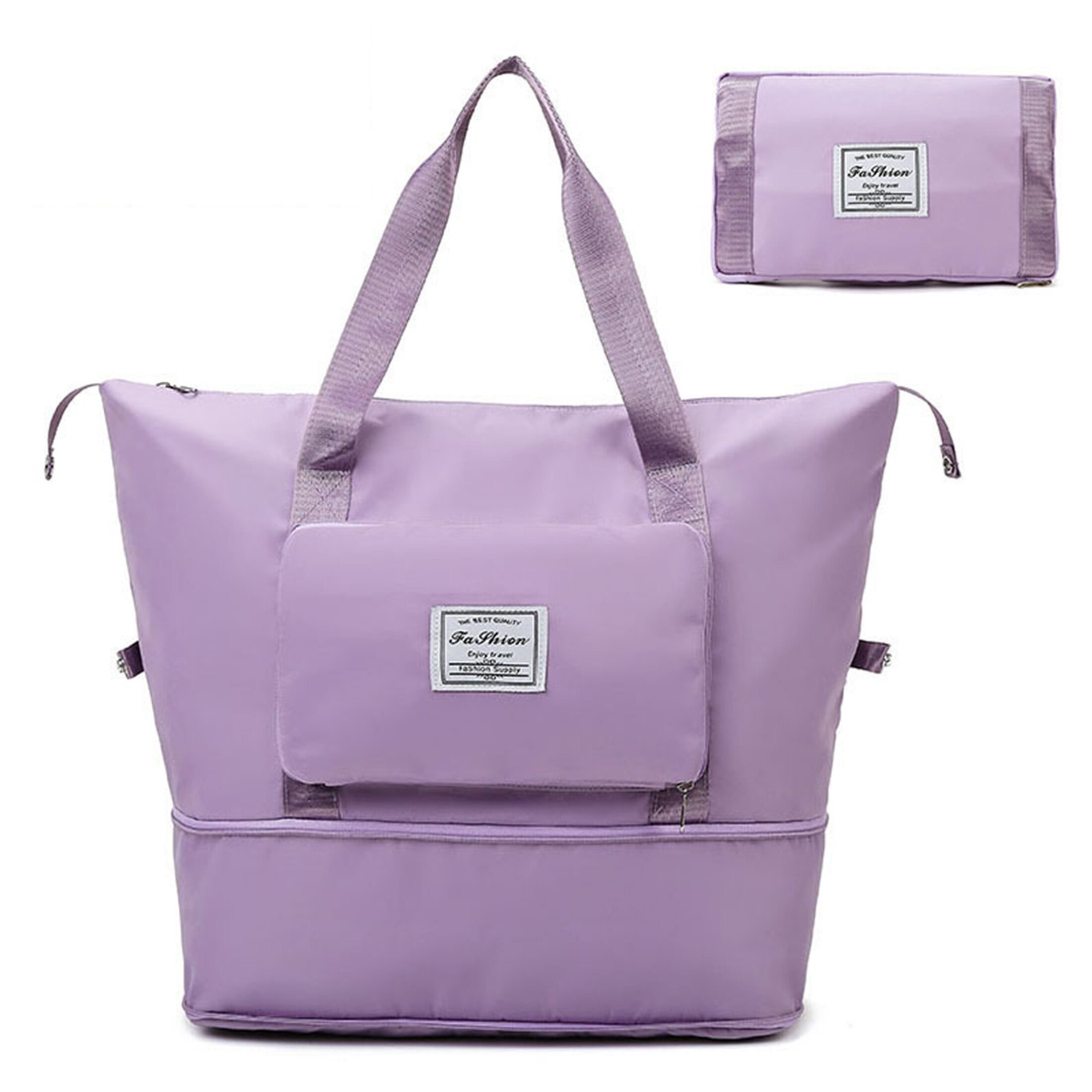 BIKINX Waterproof Gym Bag for Women and Men Travel Bag Foldable Duffle ...