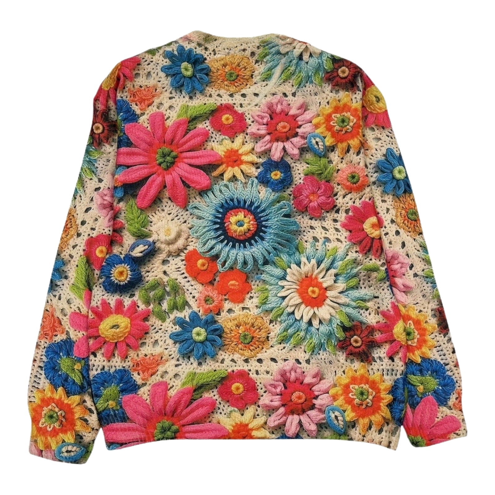 BILIKEYU Women's Graphic Print Long Sleeve Knit Sweater Tops, Womens ...