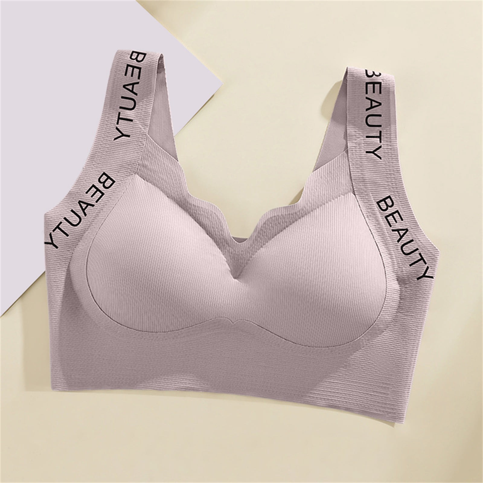 BILIKEYU Women's Wireless Full Coverage Anti Sagging Bra, Bras for ...