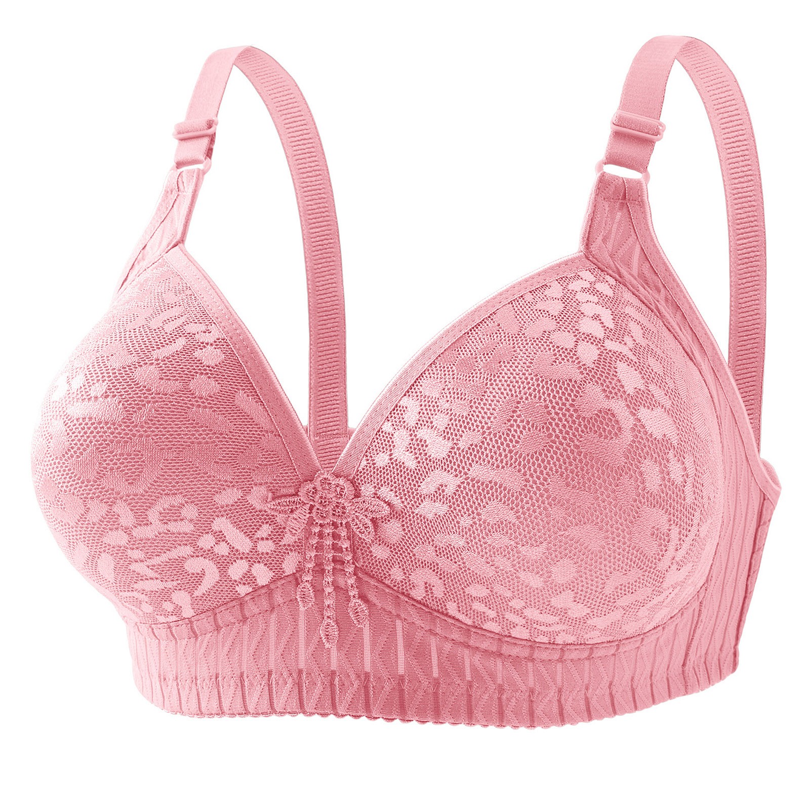 BILIKEYU Women's Wireless No Underwire Bra, Bras for Women, Jelly Bras ...