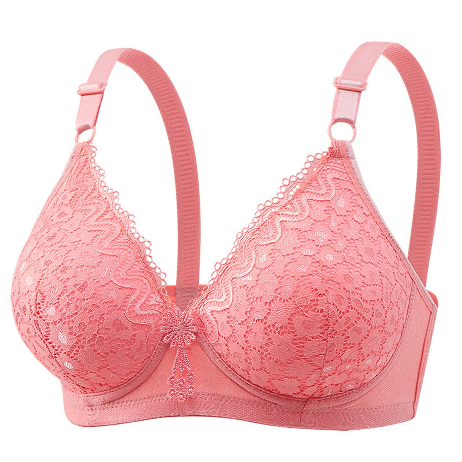 BILIKEYU Womens No Underwire Bras Plus Size Comfort Soft Bras ...