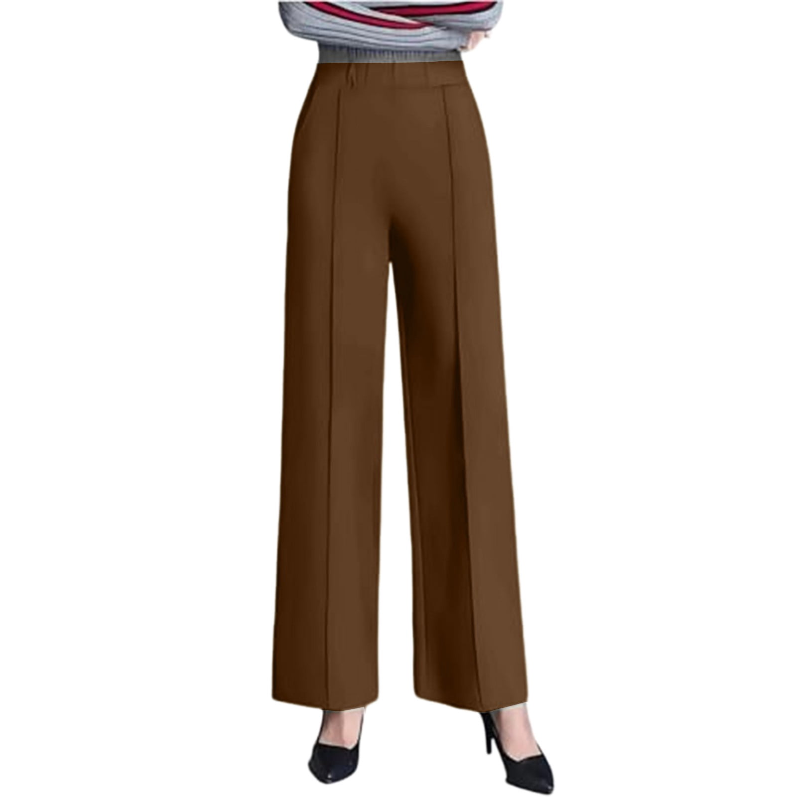 BILIKEYU Womens Wide Leg Dress Pants 2026 Business Casual Flowy Work ...