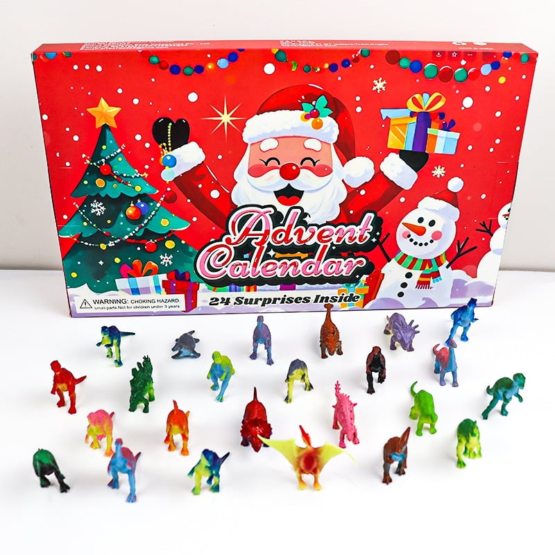 BILINGM New Advent Calendar 24Pcs Toys, Cute Figures Doll Advent ...