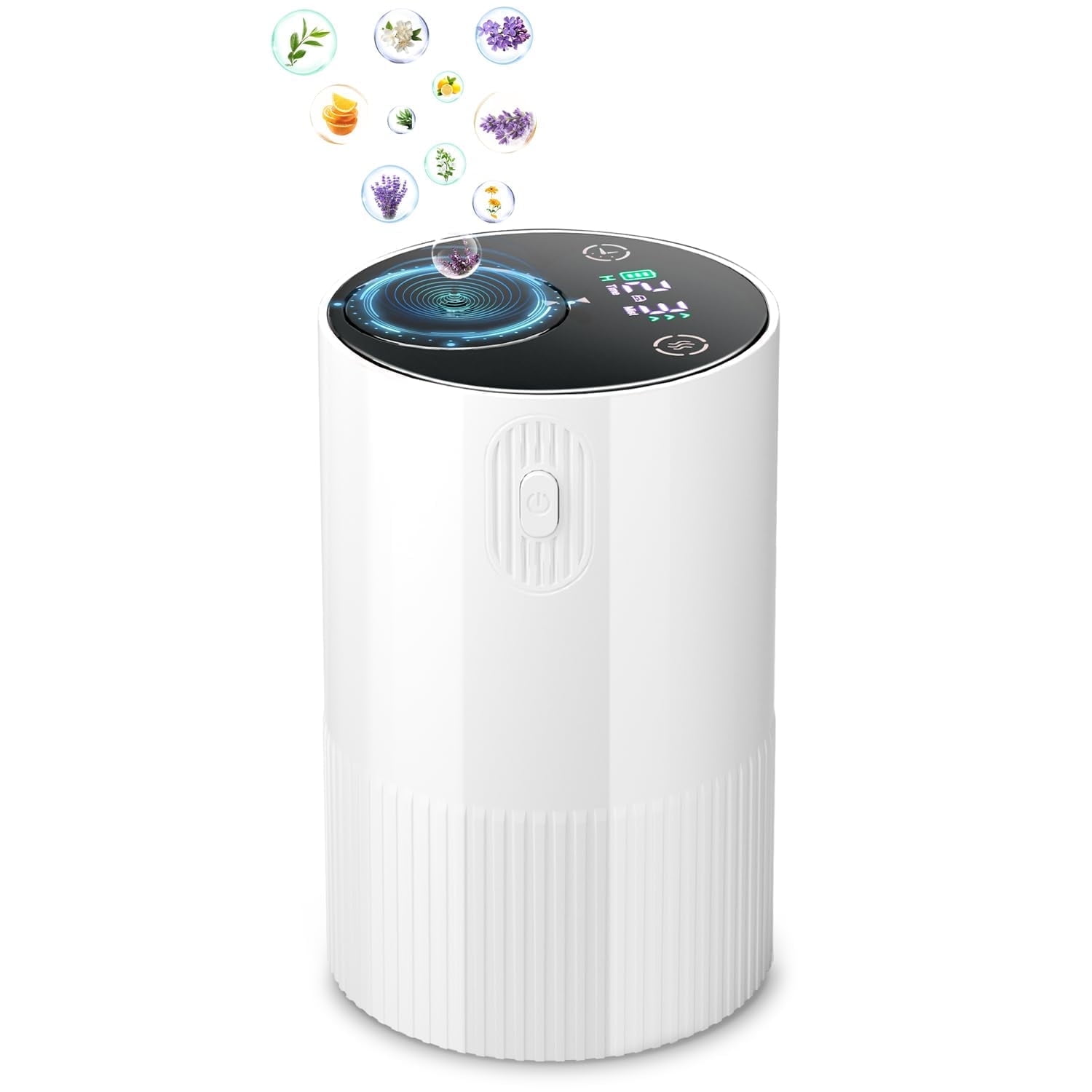 BILISPARK Waterless Essential Oil Diffuser Portable: White Cordless ...