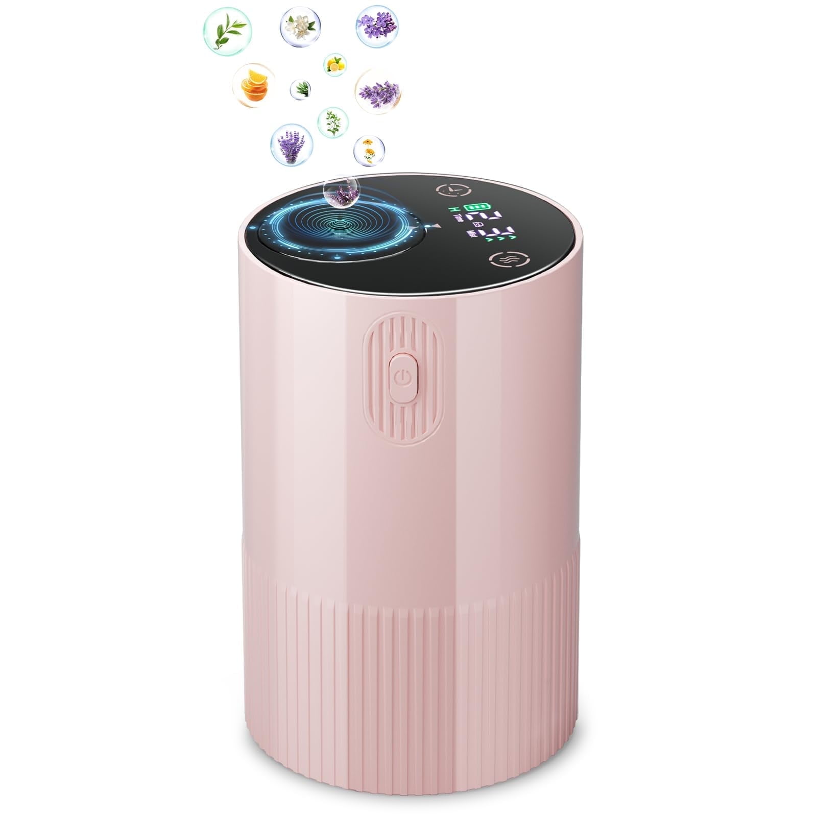 BILISPARK Waterless Essential Oil Diffuser Portable: Pink Cordless ...