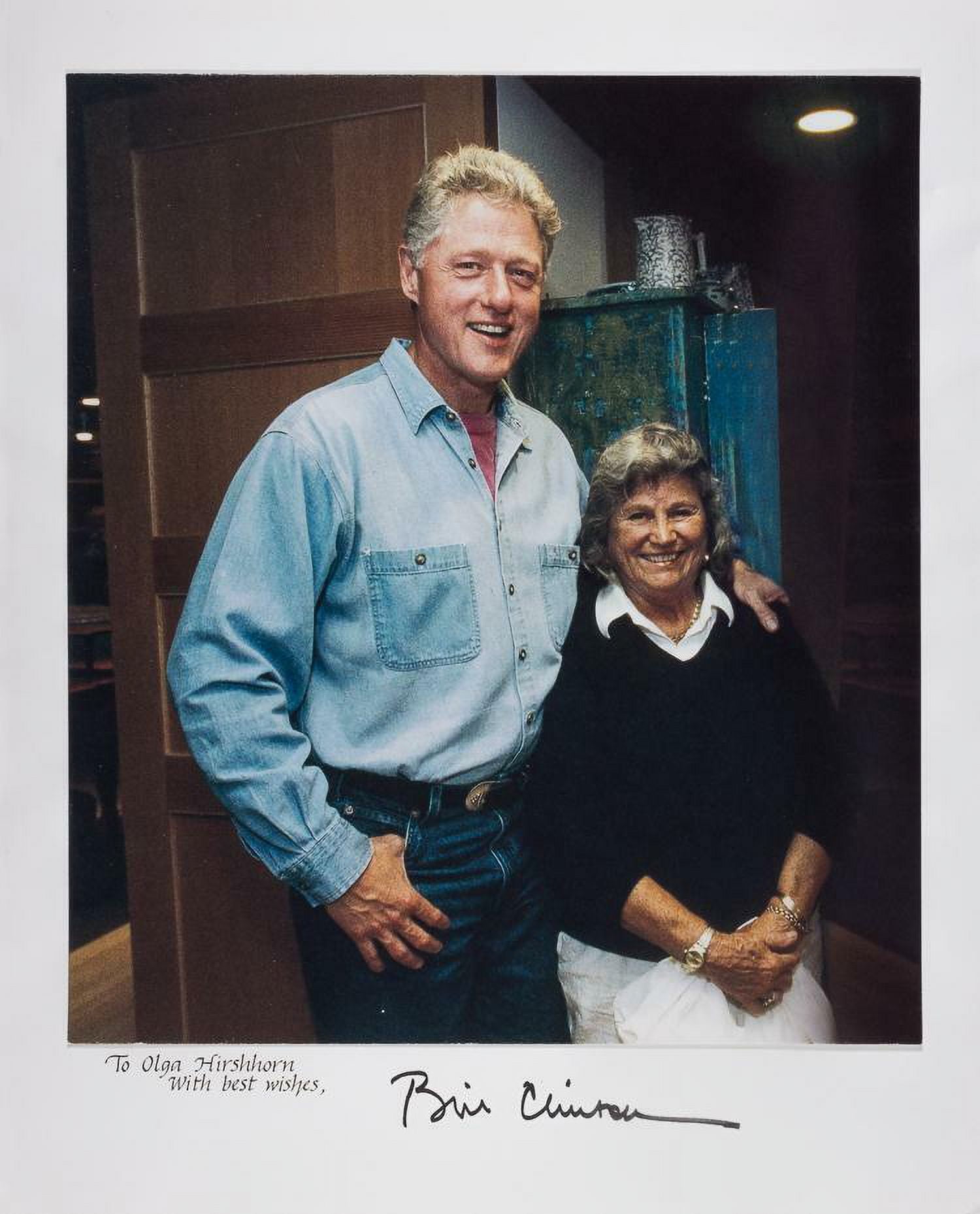 BILL CLINTON Signed Photo Poster paintinggraph - former US President ...
