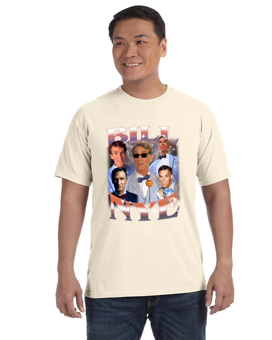 BILL NYE Retro T-COMFORT COLOR T-SHIRT, for men & women, up to size 5XL - Walmart.com