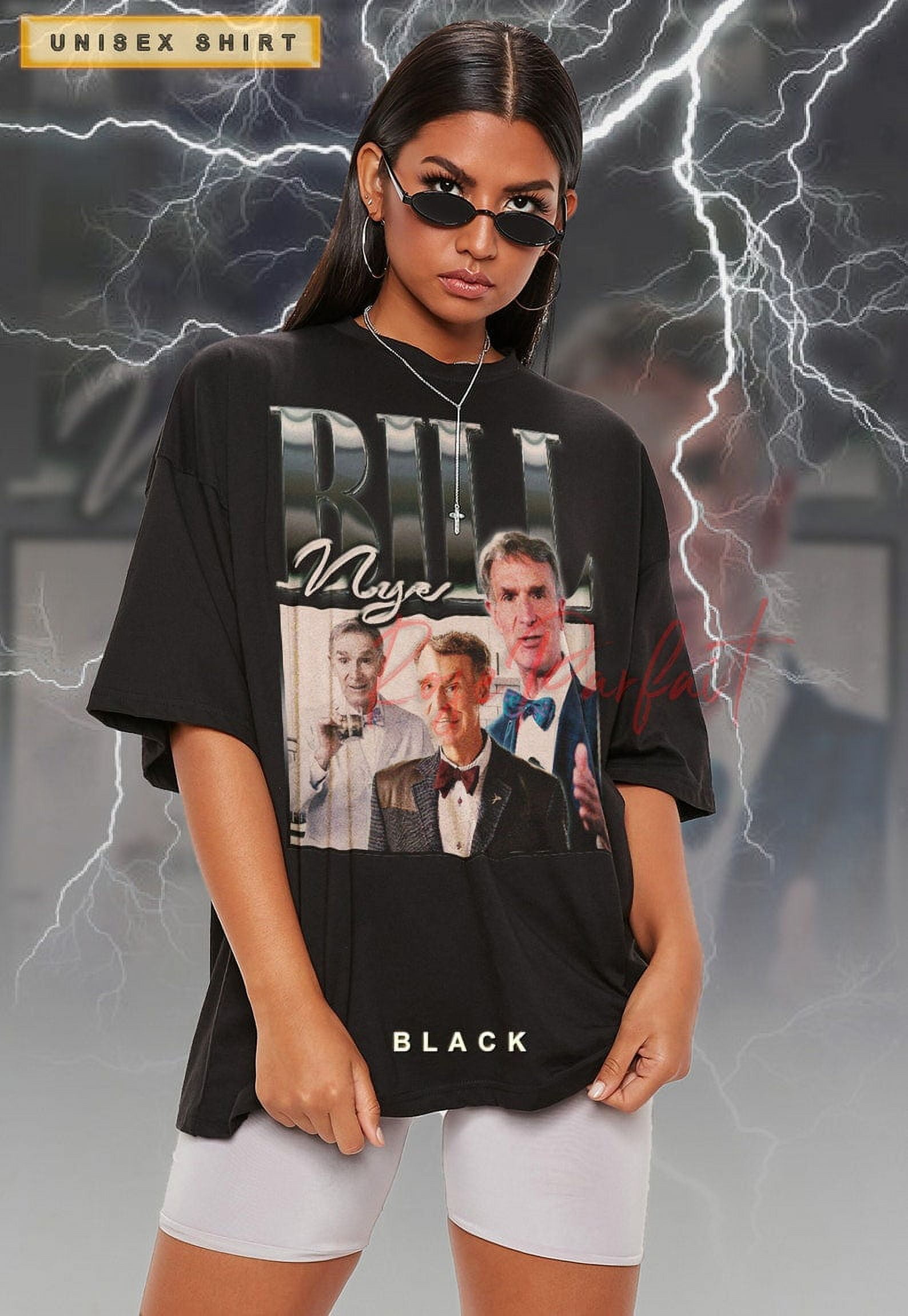 BILL NYE Retro T-shirt - Bill Nye Tee, Bill Nye Long Sleeve Shirt, Bill ...