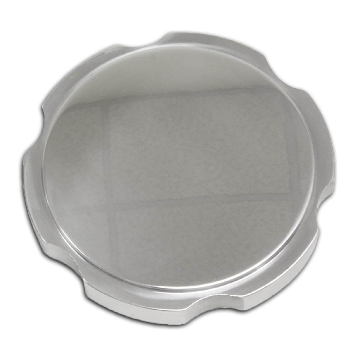 BILLET ALUMINUM EMC RADIATOR CAP FINGER GRIP 16 LBS SMOOTH - POLISHED ...