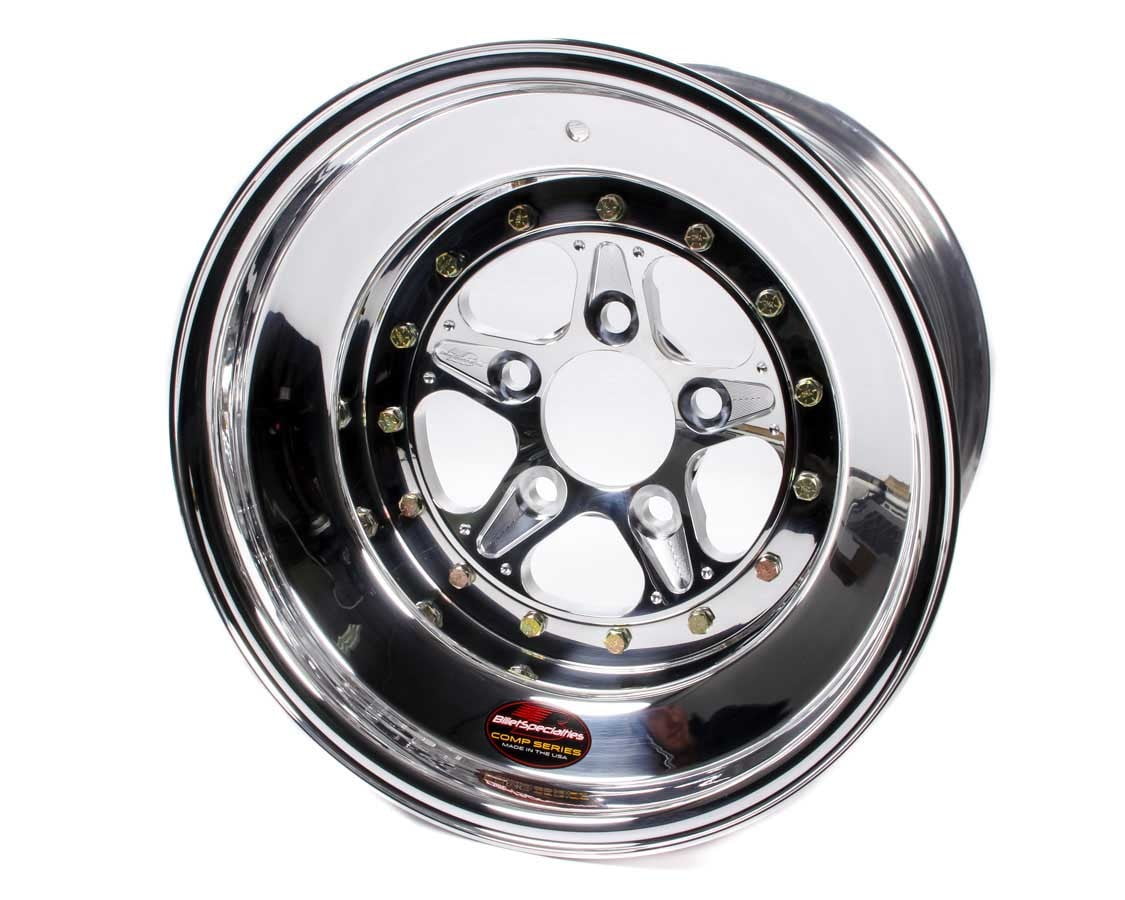 BILLET SPECIALTIES Comp 5 15x10 in 5x4.75 in Polished Wheel P/N ...